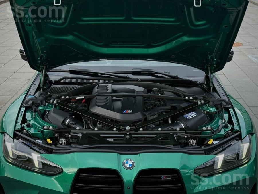 Green BMW M3 2025 in Riga, with an engine capacity of 3.00 L and mileage of 3 thousand km for 89000 €, photo 19 on AUTOMOTO.COM.LV
