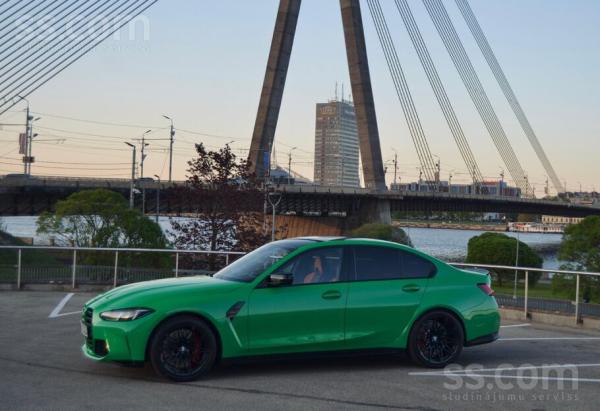Zaļš BMW M3 2026 Rīga, ar dzinēja tilpumu 3.00 L un nobraukumu 6 tūkst. km par 96500 €, foto 4 vietnē AUTOMOTO.COM.LV