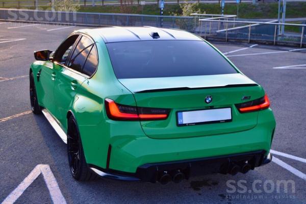 Zaļš BMW M3 2026 Rīga, ar dzinēja tilpumu 3.00 L un nobraukumu 6 tūkst. km par 96500 €, foto 6 vietnē AUTOMOTO.COM.LV