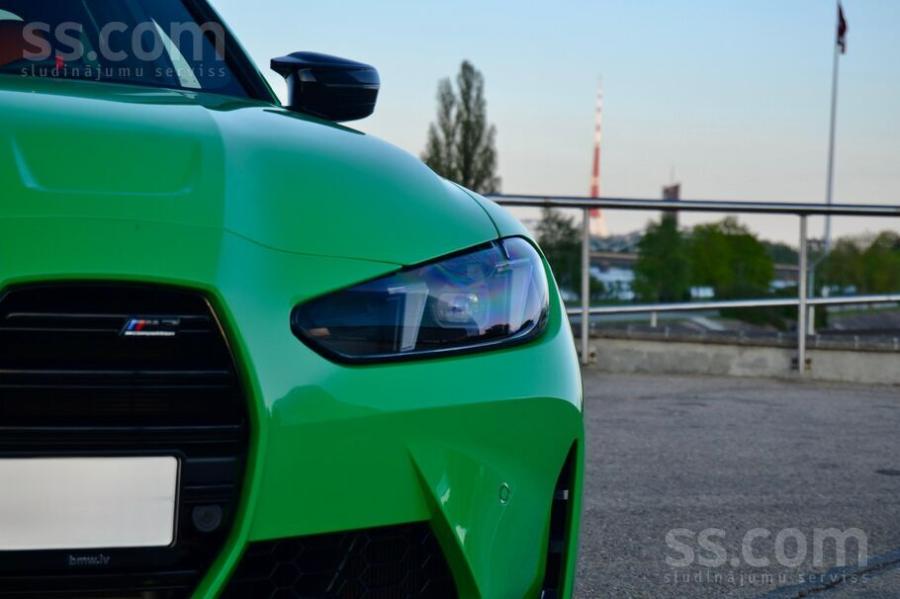 Zaļš BMW M3 2026 Rīga, ar dzinēja tilpumu 3.00 L un nobraukumu 6 tūkst. km par 96500 €, foto 14 vietnē AUTOMOTO.COM.LV