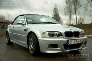 Pelēks BMW M3 2001 Talsi, ar dzinēja tilpumu 3.20 L un nobraukumu 231 tūkst. km par 19500 €, foto  vietnē AUTOMOTO.COM.LV