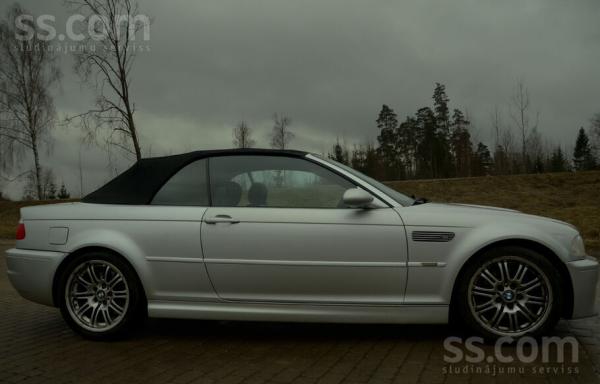 Pelēks BMW M3 2001 Talsi, ar dzinēja tilpumu 3.20 L un nobraukumu 231 tūkst. km par 19500 €, foto 3 vietnē AUTOMOTO.COM.LV