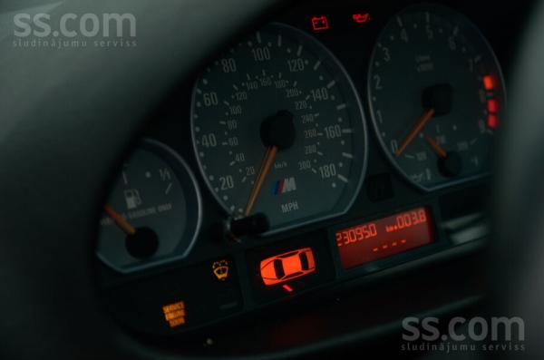 Серый БМВ М3 2001 в Талси, объемом двигателя 3.20 л и пробегом 231 тыс. км за 19500 €, фото 9 на AUTOMOTO.COM.LV