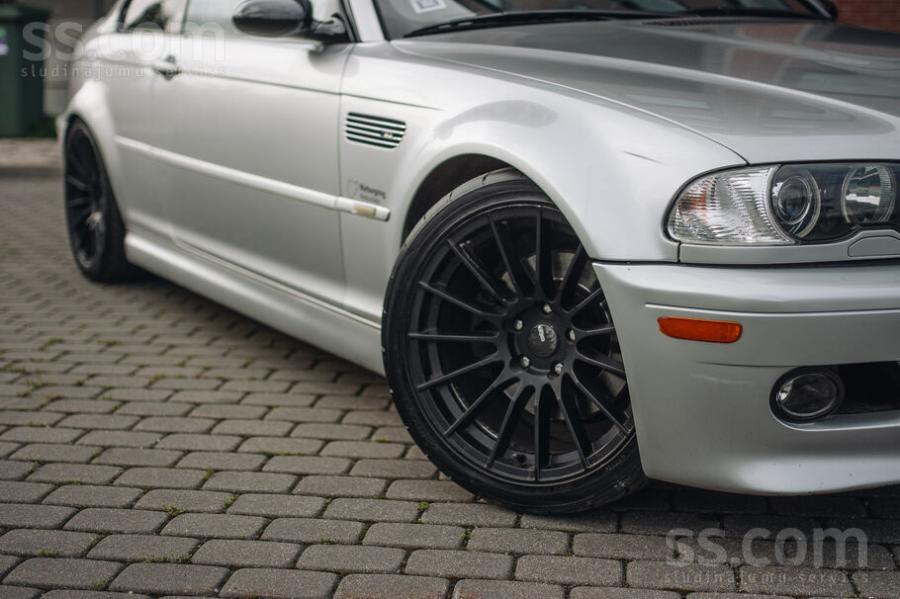 Pelēks BMW M3 2002 Rīga, ar dzinēja tilpumu 3.20 L un nobraukumu 185 tūkst. km par 22900 €, foto 3 vietnē AUTOMOTO.COM.LV
