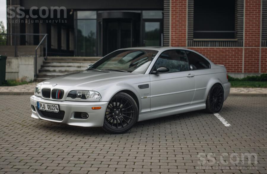 Pelēks BMW M3 2002 Rīga, ar dzinēja tilpumu 3.20 L un nobraukumu 185 tūkst. km par 22900 €, foto 6 vietnē AUTOMOTO.COM.LV