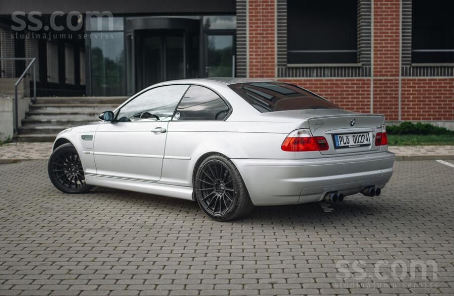 Pelēks BMW M3 2002 Rīga, ar dzinēja tilpumu 3.20 L un nobraukumu 185 tūkst. km par 22900 €, foto 8 vietnē AUTOMOTO.COM.LV