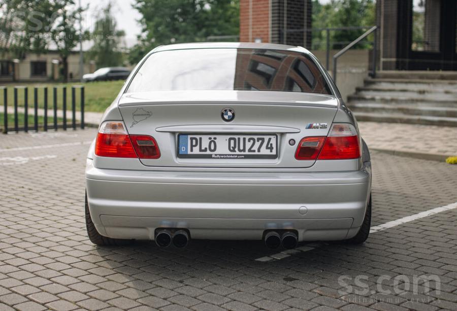 Pelēks BMW M3 2002 Rīga, ar dzinēja tilpumu 3.20 L un nobraukumu 185 tūkst. km par 22900 €, foto 12 vietnē AUTOMOTO.COM.LV