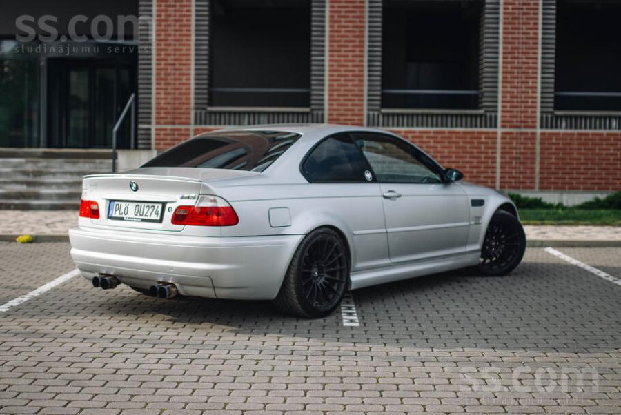 Pelēks BMW M3 2002 Rīga, ar dzinēja tilpumu 3.20 L un nobraukumu 185 tūkst. km par 22900 €, foto 13 vietnē AUTOMOTO.COM.LV