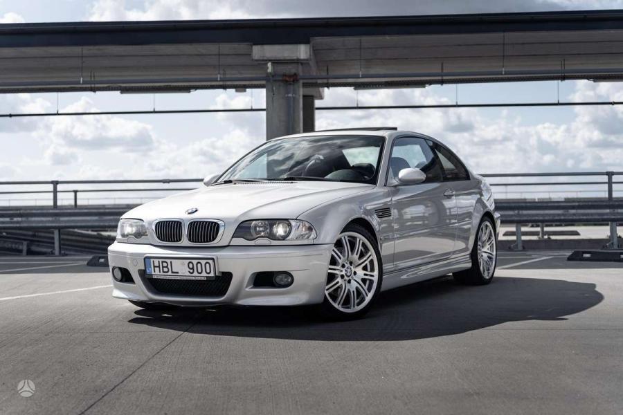 Pelēks BMW M3 2003 Viļņa, ar dzinēja tilpumu 3.25 L un nobraukumu 165 tūkst. km par 22000 €, foto 4 vietnē AUTOMOTO.COM.LV