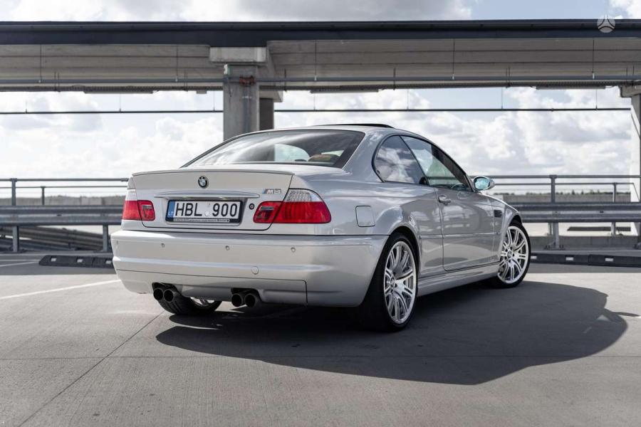 Pelēks BMW M3 2003 Viļņa, ar dzinēja tilpumu 3.25 L un nobraukumu 165 tūkst. km par 22000 €, foto 5 vietnē AUTOMOTO.COM.LV