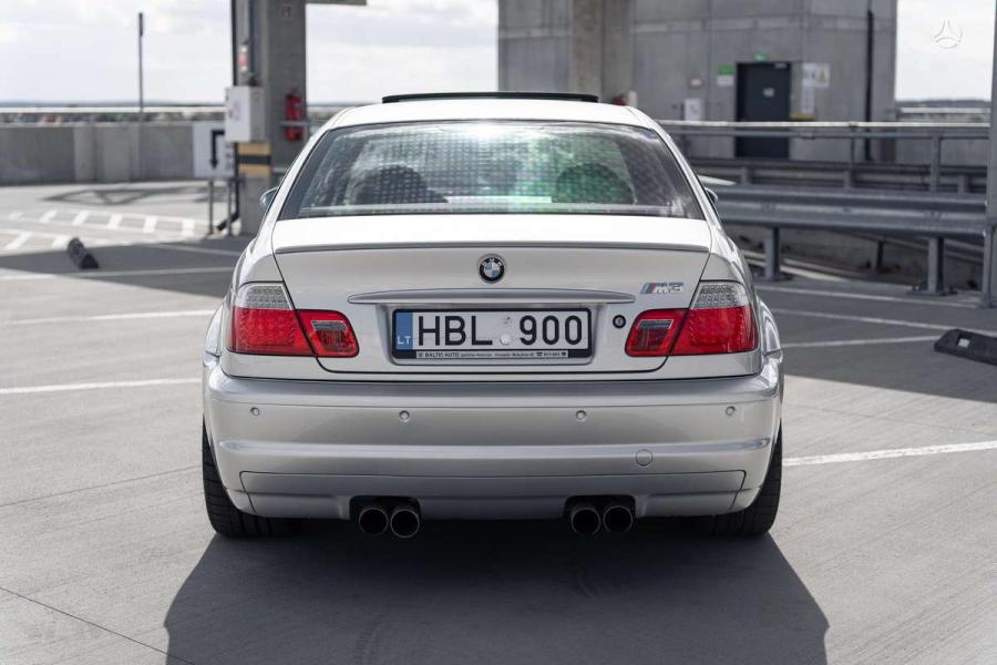 Pelēks BMW M3 2003 Viļņa, ar dzinēja tilpumu 3.25 L un nobraukumu 165 tūkst. km par 22000 €, foto 6 vietnē AUTOMOTO.COM.LV