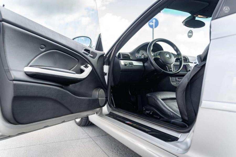 Pelēks BMW M3 2003 Viļņa, ar dzinēja tilpumu 3.25 L un nobraukumu 165 tūkst. km par 22000 €, foto 12 vietnē AUTOMOTO.COM.LV
