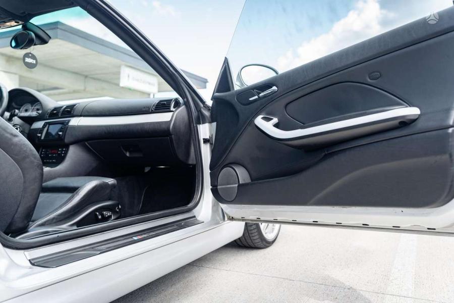 Pelēks BMW M3 2003 Viļņa, ar dzinēja tilpumu 3.25 L un nobraukumu 165 tūkst. km par 22000 €, foto 13 vietnē AUTOMOTO.COM.LV