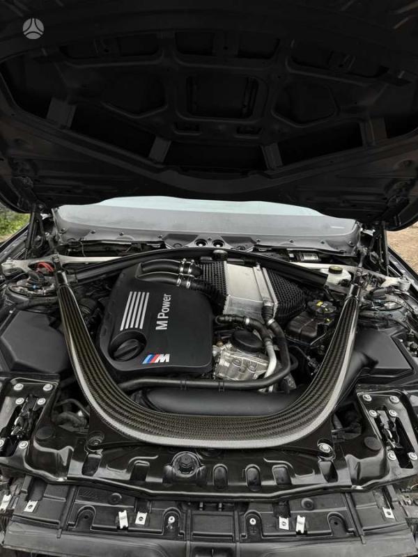 Grey BMW M3 2016 in Vilnius, with an engine capacity of 3.00 L and mileage of 77 thousand km for 41500 €, photo 7 on AUTOMOTO.COM.LV
