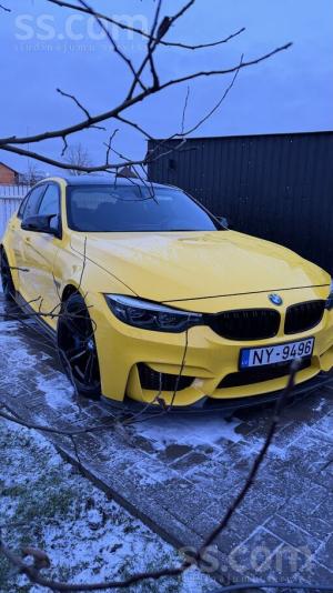 Grey BMW M3 2017 in Ogre, with an engine capacity of 3.00 L and mileage of 100 thousand km for 36500 €, photo  on AUTOMOTO.COM.LV