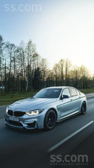Grey BMW M3 2017 in Ogre, with an engine capacity of 3.00 L and mileage of 100 thousand km for 36500 €, photo 17 on AUTOMOTO.COM.LV