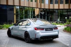 Grey BMW M3 2023 in Vilnius, with an engine capacity of 2.99 L and mileage of 17 thousand km for 70900 €, photo 9 on AUTOMOTO.COM.LV