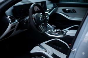 Grey BMW M3 2023 in Vilnius, with an engine capacity of 2.99 L and mileage of 17 thousand km for 70900 €, photo 15 on AUTOMOTO.COM.LV