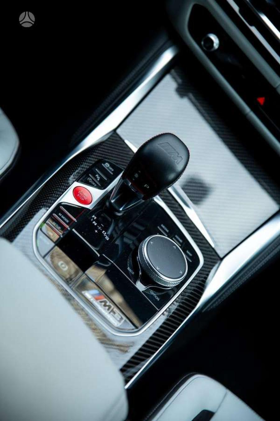 Grey BMW M3 2023 in Vilnius, with an engine capacity of 2.99 L and mileage of 17 thousand km for 70900 €, photo 17 on AUTOMOTO.COM.LV