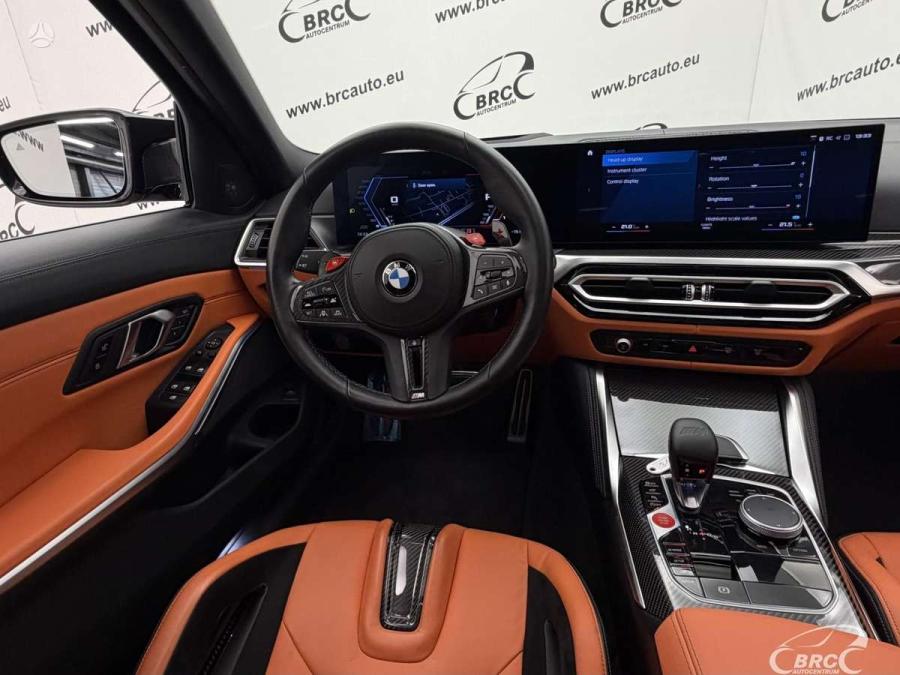 Серый БМВ М3 2024 в Вильнюс, объемом двигателя 2.99 л и пробегом 20 тыс. км за 79990 €, фото 19 на AUTOMOTO.COM.LV