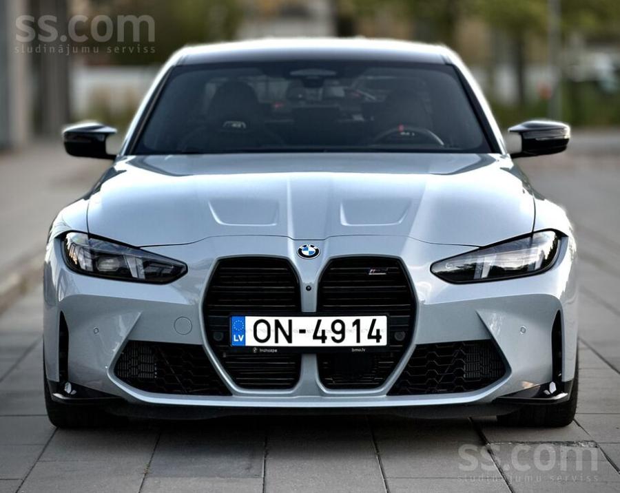 Pelēks BMW M3 2025 Rīga, ar dzinēja tilpumu 3.00 L un nobraukumu 17 tūkst. km par 87000 €, foto 3 vietnē AUTOMOTO.COM.LV