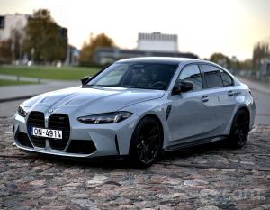 Pelēks BMW M3 2025 Rīga, ar dzinēja tilpumu 3.00 L un nobraukumu 17 tūkst. km par 87000 €, foto 4 vietnē AUTOMOTO.COM.LV