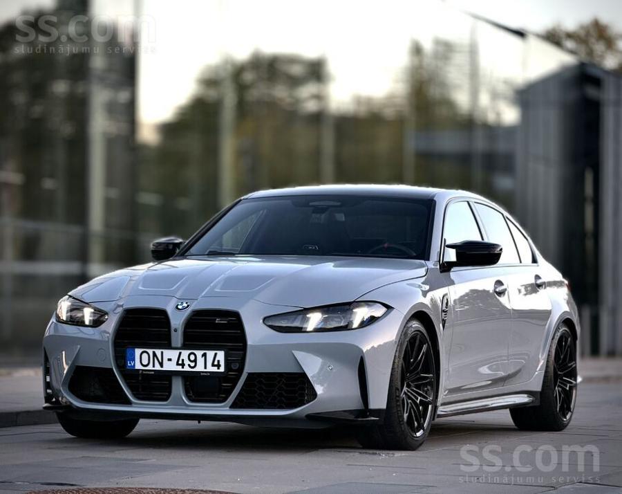 Pelēks BMW M3 2025 Rīga, ar dzinēja tilpumu 3.00 L un nobraukumu 17 tūkst. km par 87000 €, foto 5 vietnē AUTOMOTO.COM.LV