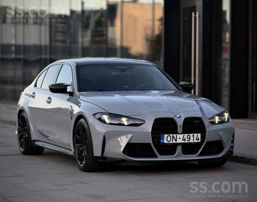 Pelēks BMW M3 2025 Rīga, ar dzinēja tilpumu 3.00 L un nobraukumu 17 tūkst. km par 87000 €, foto 6 vietnē AUTOMOTO.COM.LV