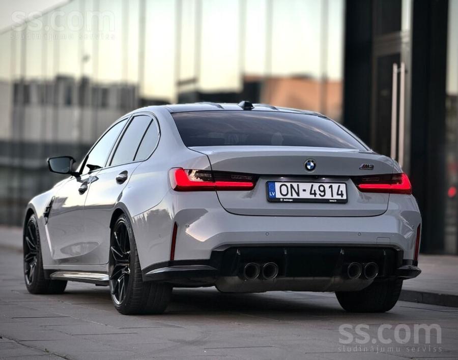 Pelēks BMW M3 2025 Rīga, ar dzinēja tilpumu 3.00 L un nobraukumu 17 tūkst. km par 87000 €, foto 7 vietnē AUTOMOTO.COM.LV