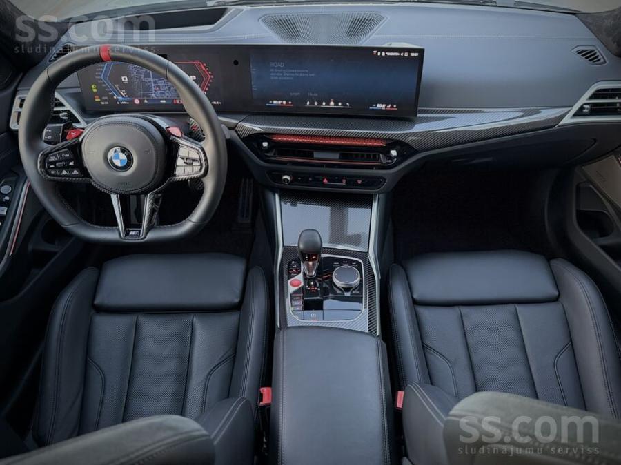 Pelēks BMW M3 2025 Rīga, ar dzinēja tilpumu 3.00 L un nobraukumu 17 tūkst. km par 87000 €, foto 20 vietnē AUTOMOTO.COM.LV