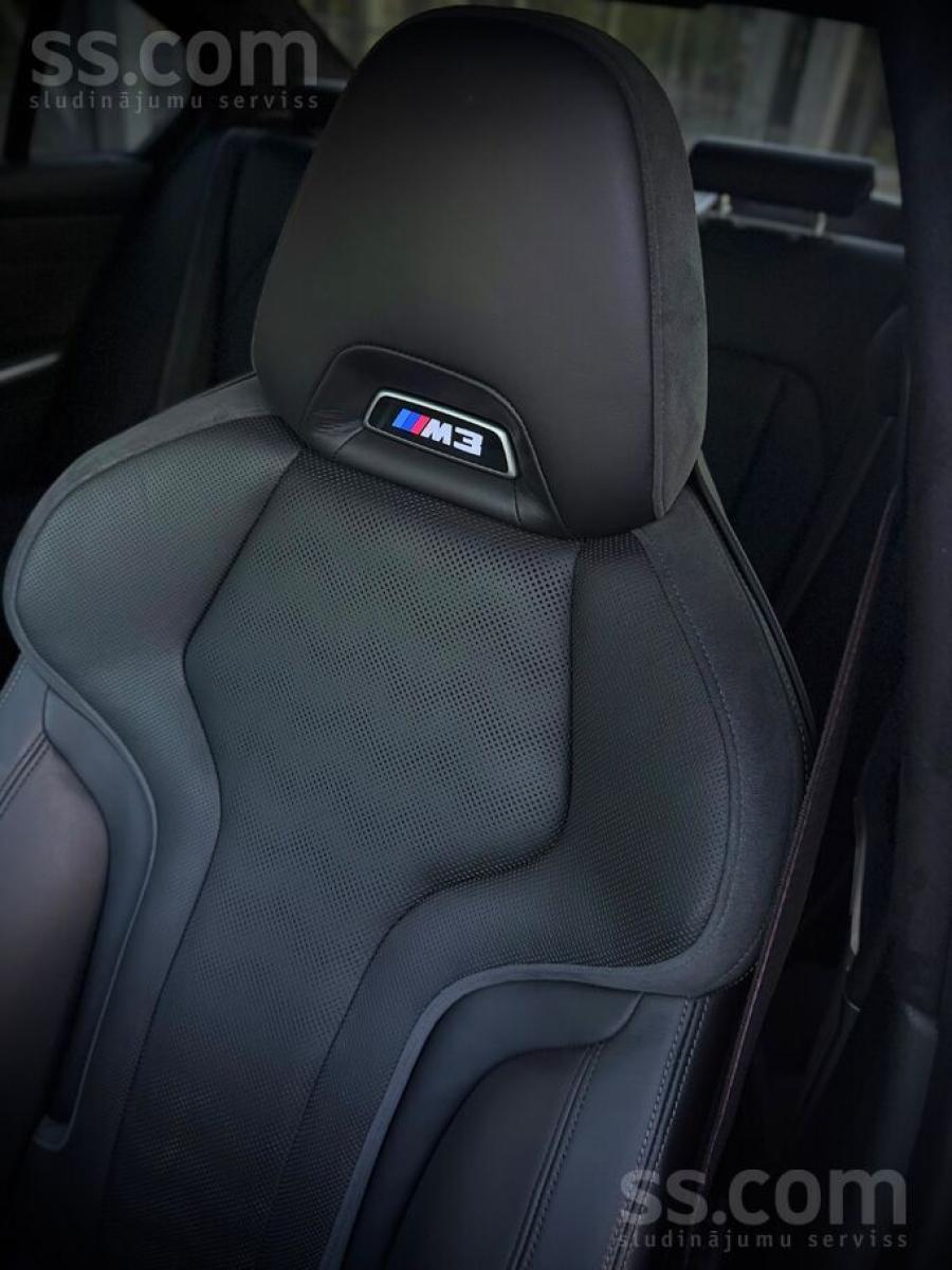 Pelēks BMW M3 2025 Rīga, ar dzinēja tilpumu 3.00 L un nobraukumu 17 tūkst. km par 87000 €, foto 24 vietnē AUTOMOTO.COM.LV
