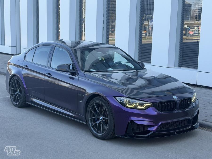 BMW M3 2018 in Vilnius, with an engine capacity of 3.00 L and mileage of 72 thousand km for 43000 €, photo 1 on AUTOMOTO.COM.LV