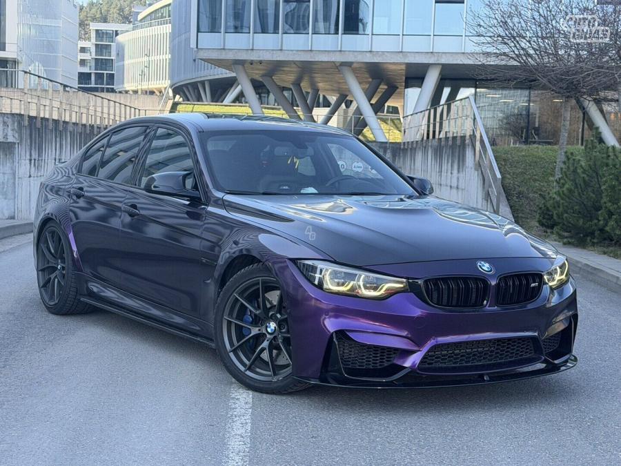 BMW M3 2018 in Vilnius, with an engine capacity of 3.00 L and mileage of 72 thousand km for 43000 €, photo 10 on AUTOMOTO.COM.LV