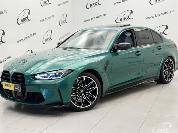 BMW M3 2021 in Vilnius, with an engine capacity of 2.99 L and mileage of 70 thousand km for 75000 €, photo 1 on AUTOMOTO.COM.LV