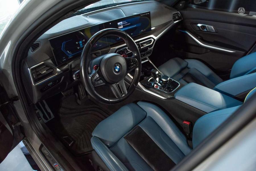 BMW M3 2023 in Kaunas, with an engine capacity of 3.00 L and mileage of 53 thousand km for 73440 €, photo 12 on AUTOMOTO.COM.LV