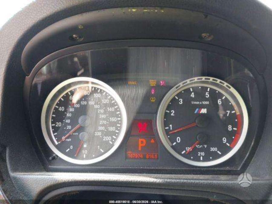 Белый БМВ М3 2010 в Клайпеда, объемом двигателя 0.00 л и пробегом 188 тыс. км за 7200 €, фото 8 на AUTOMOTO.COM.LV