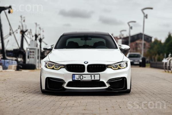 Balts BMW M3 2018 Liepāja, ar dzinēja tilpumu 3.00 L un nobraukumu 0 tūkst. km par 44900 €, foto 3 vietnē AUTOMOTO.COM.LV