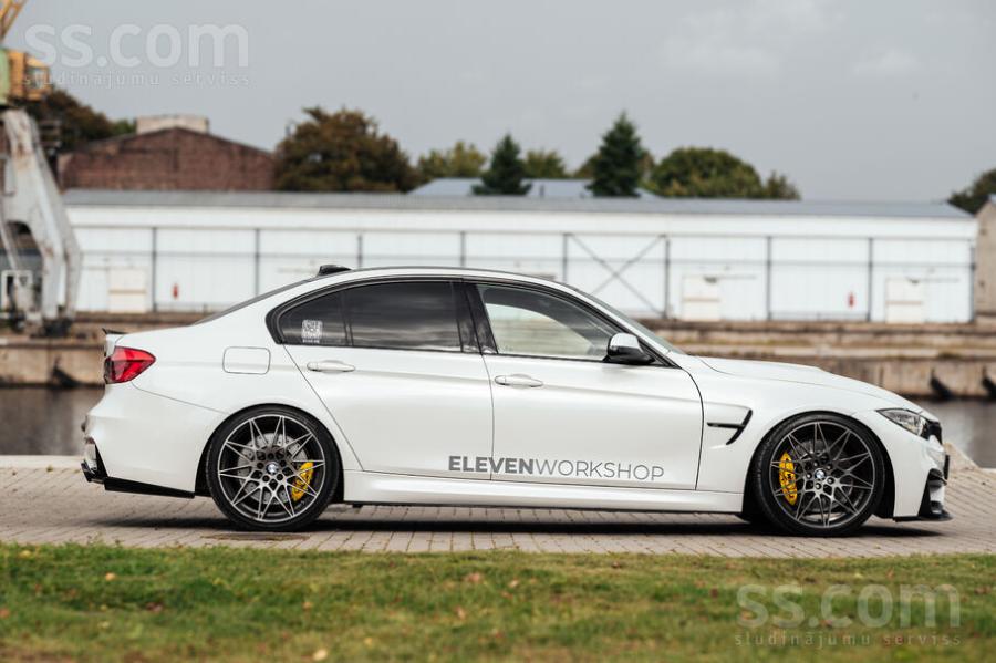 Balts BMW M3 2018 Liepāja, ar dzinēja tilpumu 3.00 L un nobraukumu 0 tūkst. km par 44900 €, foto 9 vietnē AUTOMOTO.COM.LV