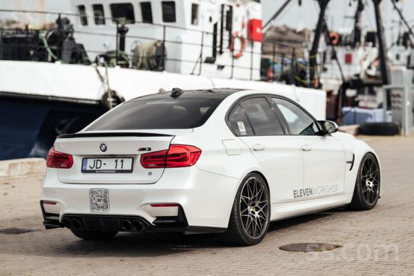 Balts BMW M3 2018 Liepāja, ar dzinēja tilpumu 3.00 L un nobraukumu 0 tūkst. km par 44900 €, foto 10 vietnē AUTOMOTO.COM.LV
