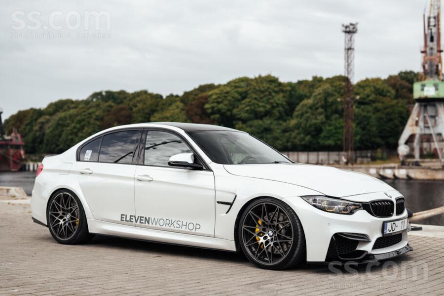 Balts BMW M3 2018 Liepāja, ar dzinēja tilpumu 3.00 L un nobraukumu 0 tūkst. km par 44900 €, foto 13 vietnē AUTOMOTO.COM.LV