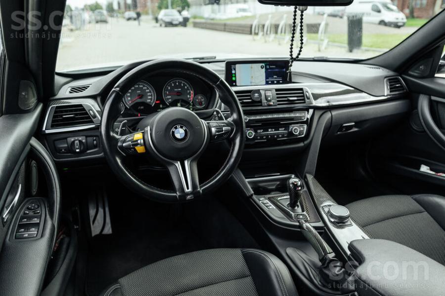 Balts BMW M3 2018 Liepāja, ar dzinēja tilpumu 3.00 L un nobraukumu 0 tūkst. km par 44900 €, foto 16 vietnē AUTOMOTO.COM.LV