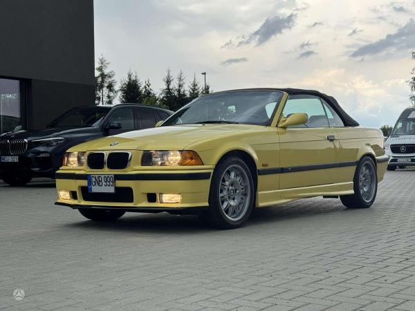 Yellow BMW M3 1999 in Kaunas, with an engine capacity of 3.15 L and mileage of 119 thousand km for 29900 €, photo 3 on AUTOMOTO.COM.LV