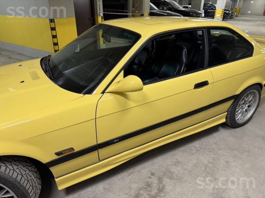 Желтый БМВ М3 1993 в Рига, объемом двигателя 3.00 л и пробегом 0 тыс. км за 14000 €, фото 3 на AUTOMOTO.COM.LV