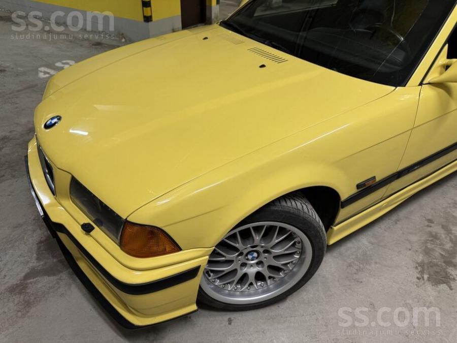 Желтый БМВ М3 1993 в Рига, объемом двигателя 3.00 л и пробегом 0 тыс. км за 14000 €, фото 4 на AUTOMOTO.COM.LV