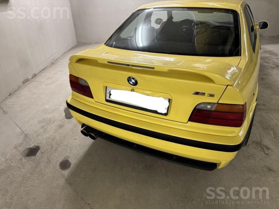 Желтый БМВ М3 1993 в Рига, объемом двигателя 3.00 л и пробегом 0 тыс. км за 14000 €, фото 11 на AUTOMOTO.COM.LV
