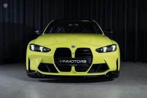 Yellow BMW M3 2022 in Vilnius, with an engine capacity of 2.99 L and mileage of 55 thousand km for 66500 €, photo 3 on AUTOMOTO.COM.LV