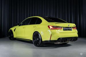 Yellow BMW M3 2022 in Vilnius, with an engine capacity of 2.99 L and mileage of 55 thousand km for 66500 €, photo 5 on AUTOMOTO.COM.LV