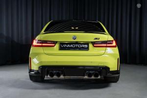 Yellow BMW M3 2022 in Vilnius, with an engine capacity of 2.99 L and mileage of 55 thousand km for 66500 €, photo 6 on AUTOMOTO.COM.LV