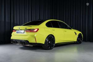 Yellow BMW M3 2022 in Vilnius, with an engine capacity of 2.99 L and mileage of 55 thousand km for 66500 €, photo 7 on AUTOMOTO.COM.LV