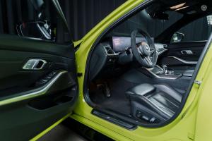 Yellow BMW M3 2022 in Vilnius, with an engine capacity of 2.99 L and mileage of 55 thousand km for 66500 €, photo 14 on AUTOMOTO.COM.LV